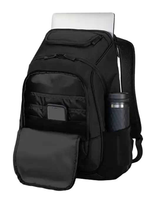 Executive Black Laptop Backpack w/Ole Logo